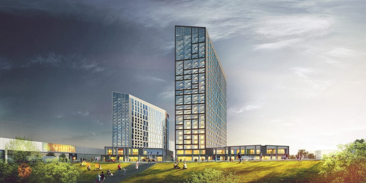 Conception of The Residential Complex in Tula | A.Len | Archinect