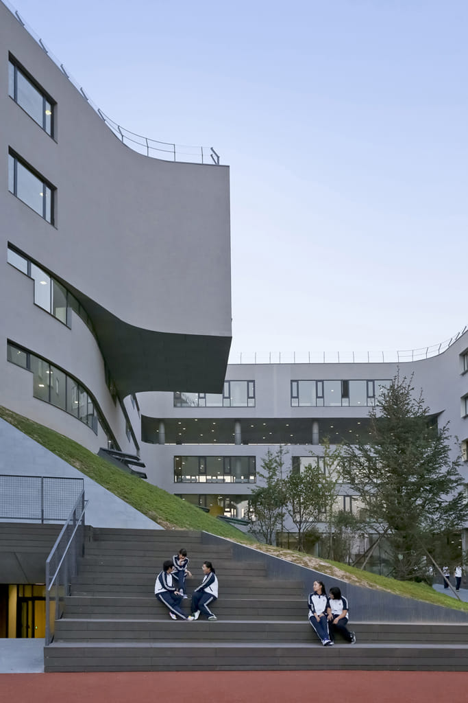 Showcase: Garden School / Beijing No.4 High School Fangshan Campus by ...