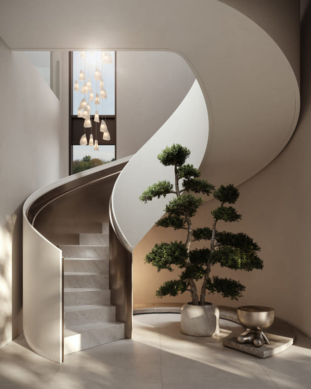 Interior Visualization: Swiss Comfort and Style | Render Vision | Archinect