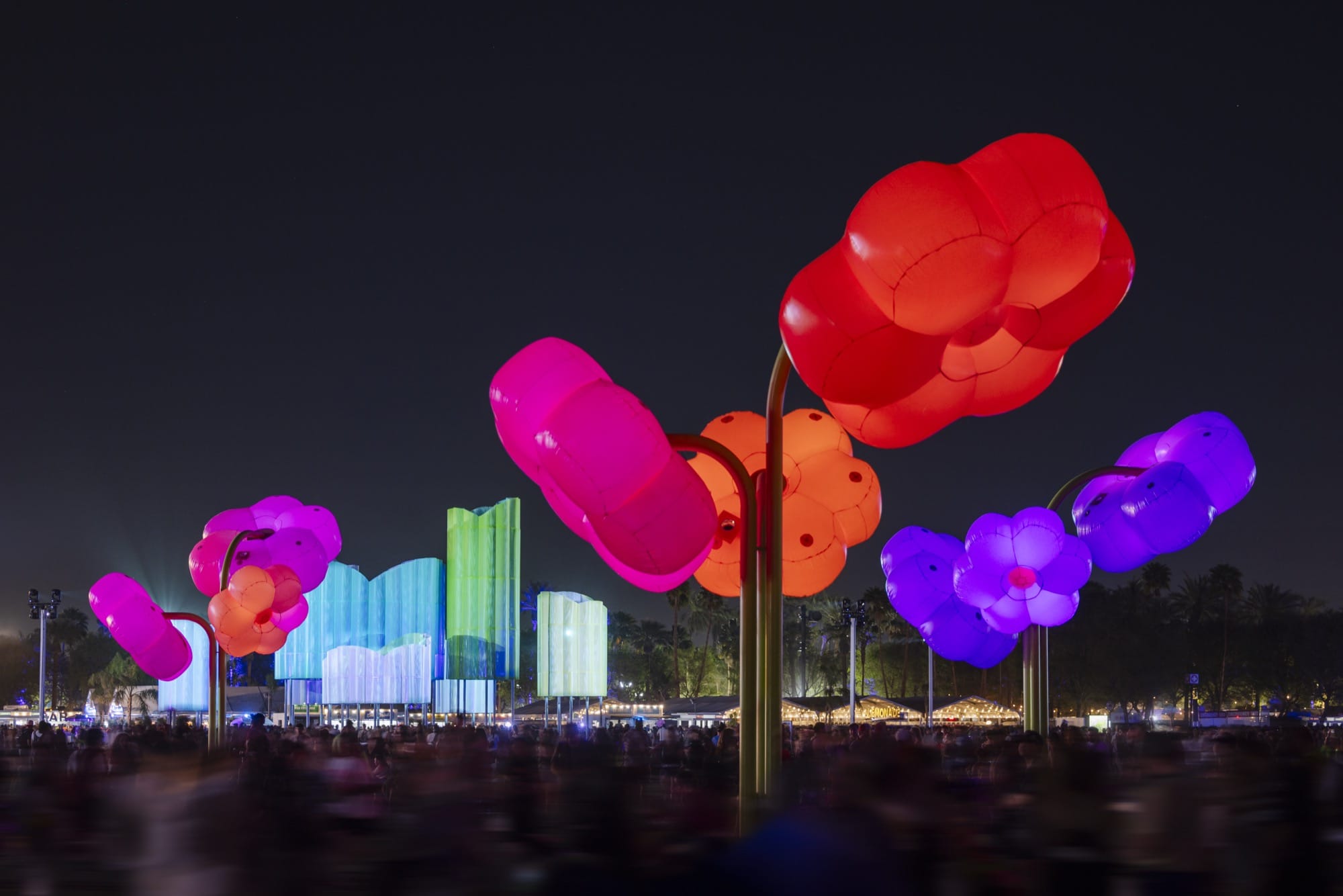 Coachella debuts 2025 art installations that ‘ripple, bloom, and ...