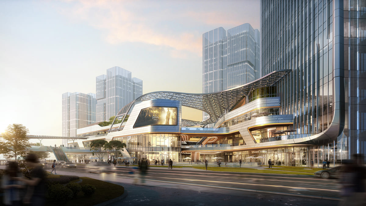 Shaoxing Huafa International Vitality City Mixed Development 绍兴国际金融活力城 | Bryan Chow | Archinect