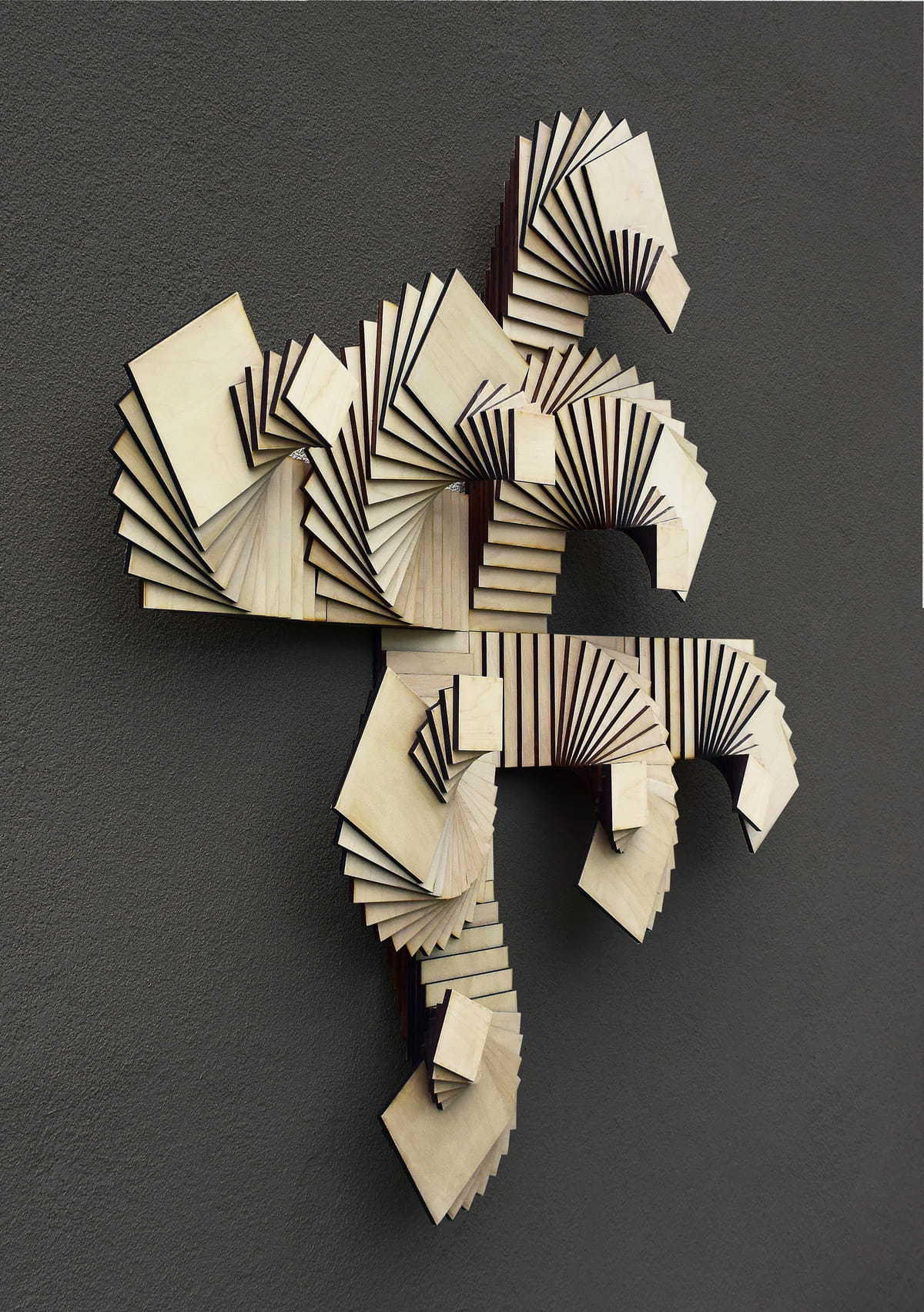 Wood Wall Sculptures | michael jantzen | Archinect
