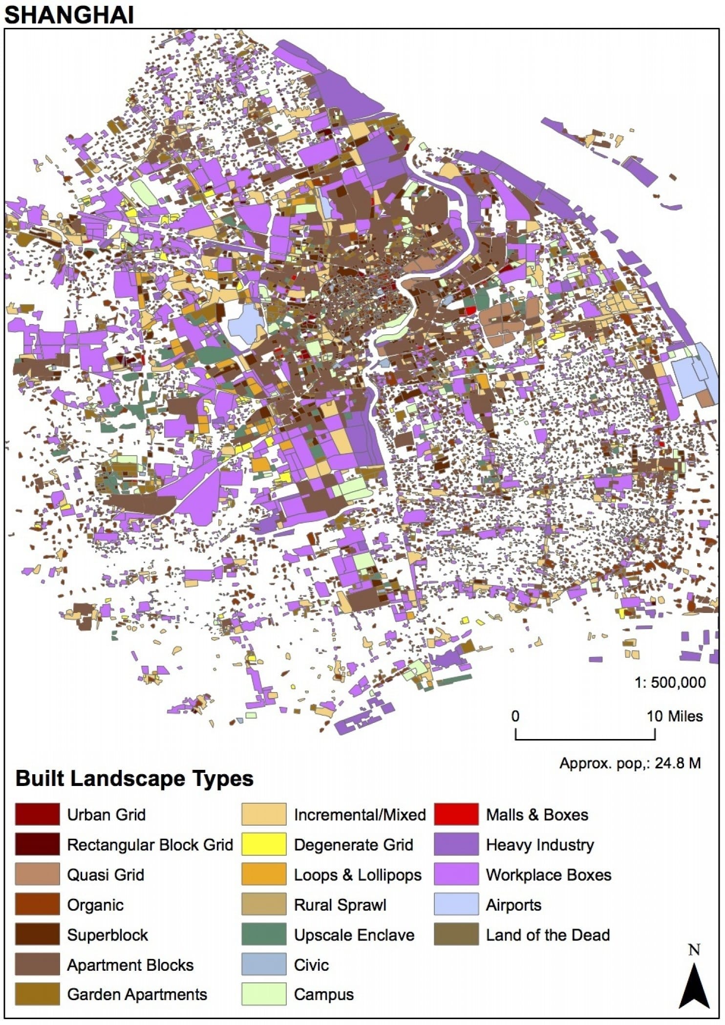 The 27 patterns that make up the world's cities and suburbs | News ...