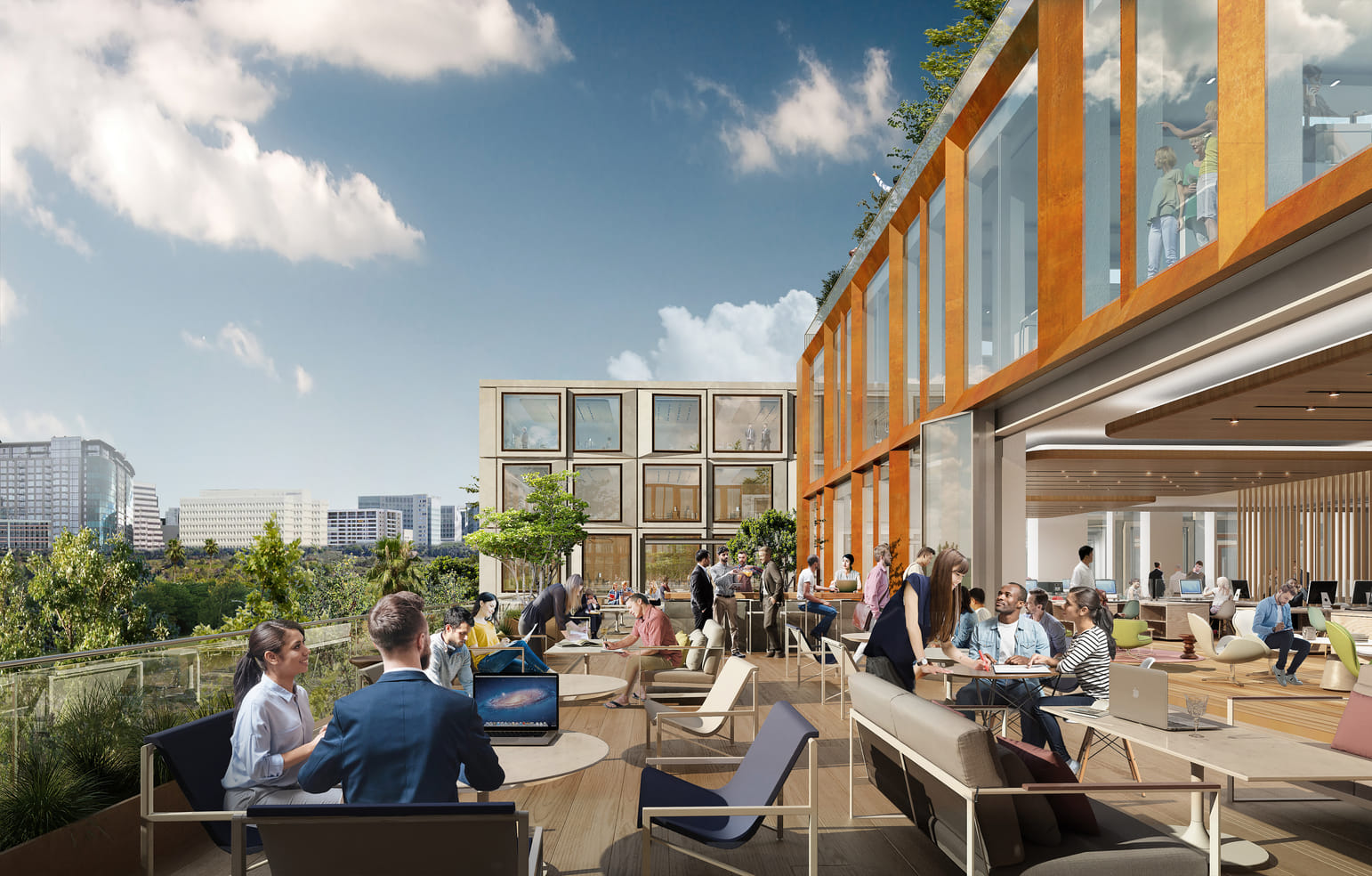 Kohn Pedersen Fox breaks ground on terraced Silicon Valley office ...