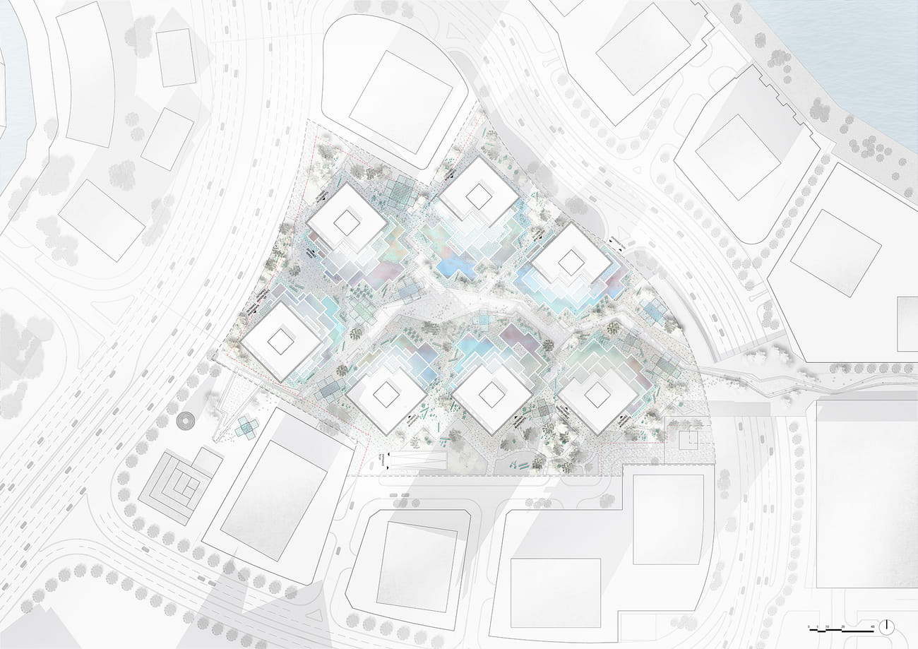 MVRDV reveals “Pixel” mixed-use scheme for their first UAE project ...