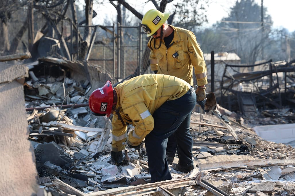 2025 saw Los Angeles begin to rebuild after devastating wildfires ...