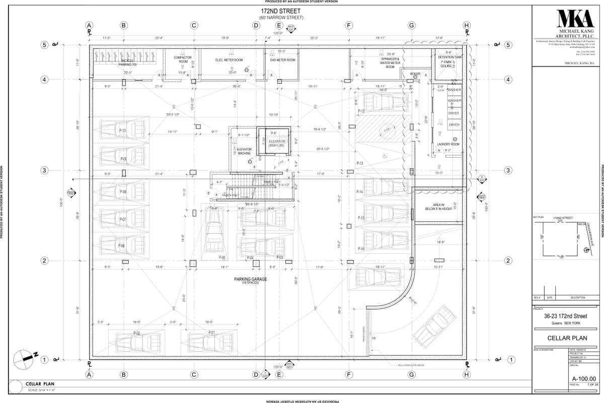 Proposed New Building Mixed use: Residential w/ Community Facility ...