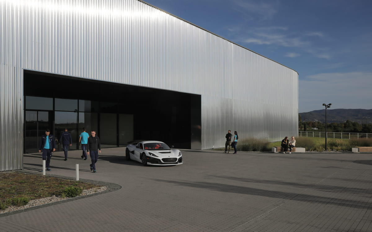 Rimac Campus production facility | Studio 3LHD | Archinect