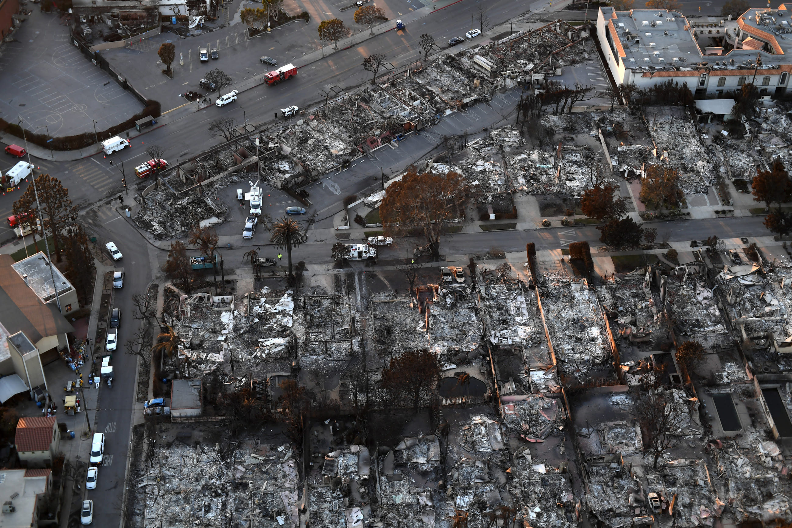 2025 saw Los Angeles begin to rebuild after devastating wildfires ...