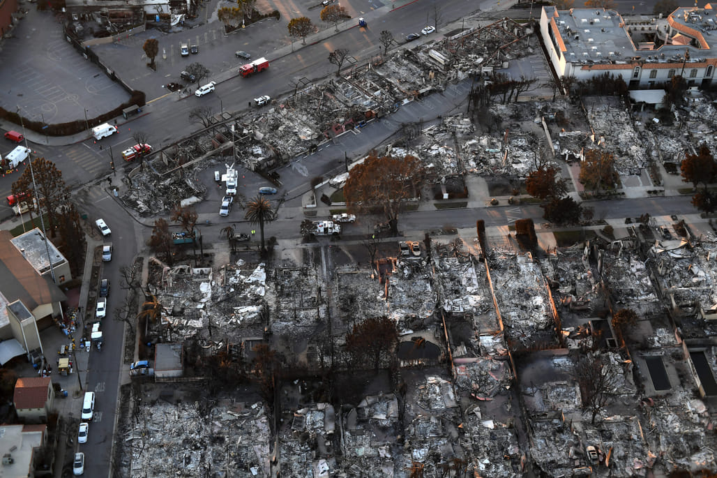 2025 saw Los Angeles begin to rebuild after devastating wildfires ...