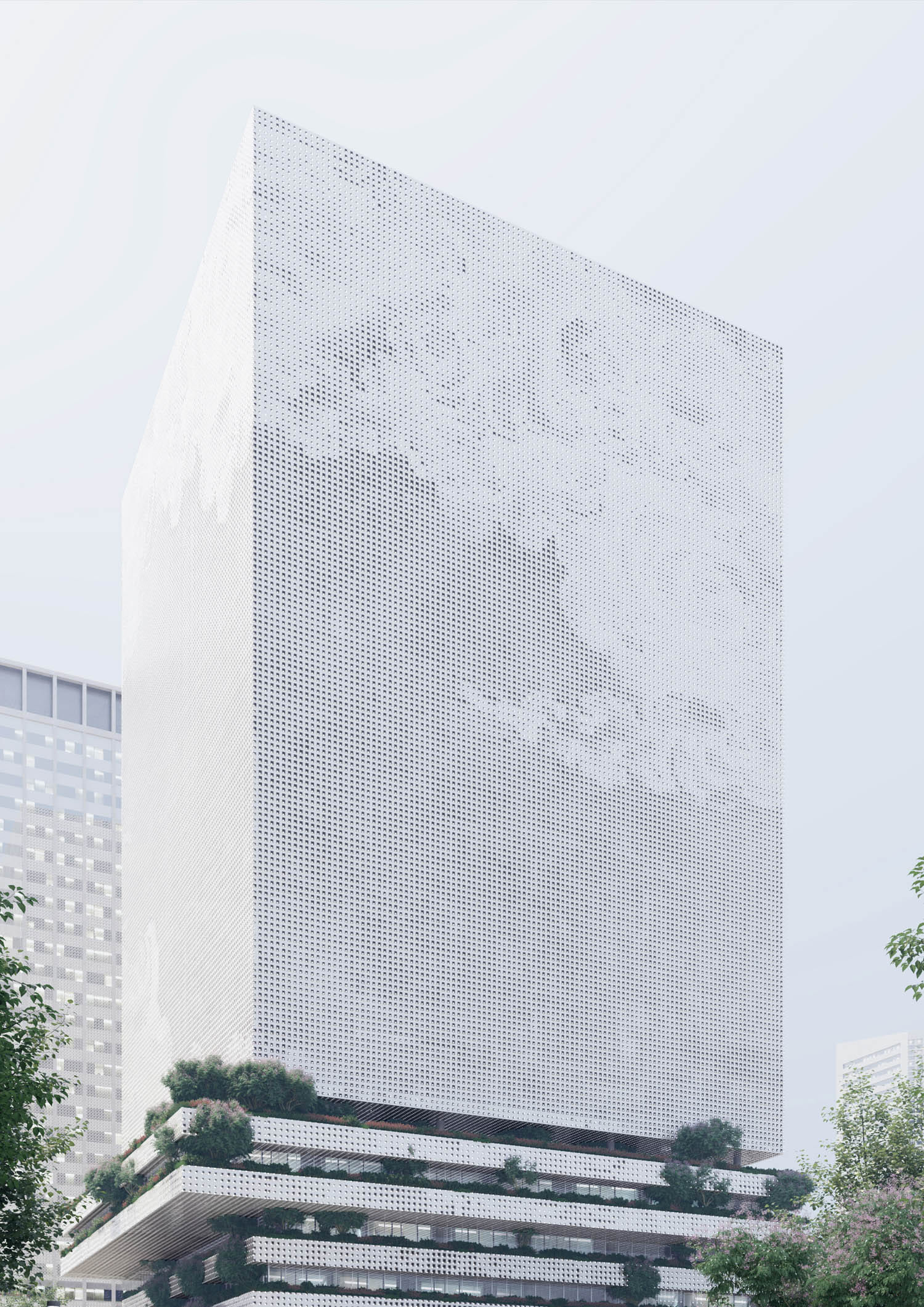 Qianhai Data Center | Mecanoo | Archinect