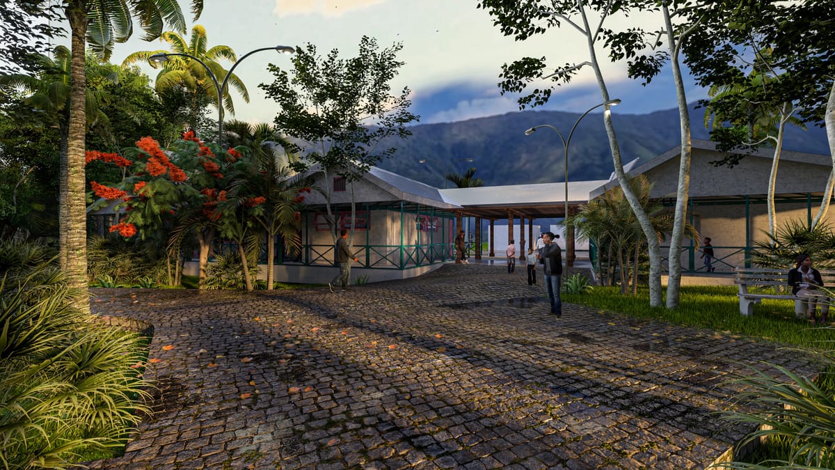 Haiti Global Access Education Tech Hub. | Jonathan Amaya | Archinect