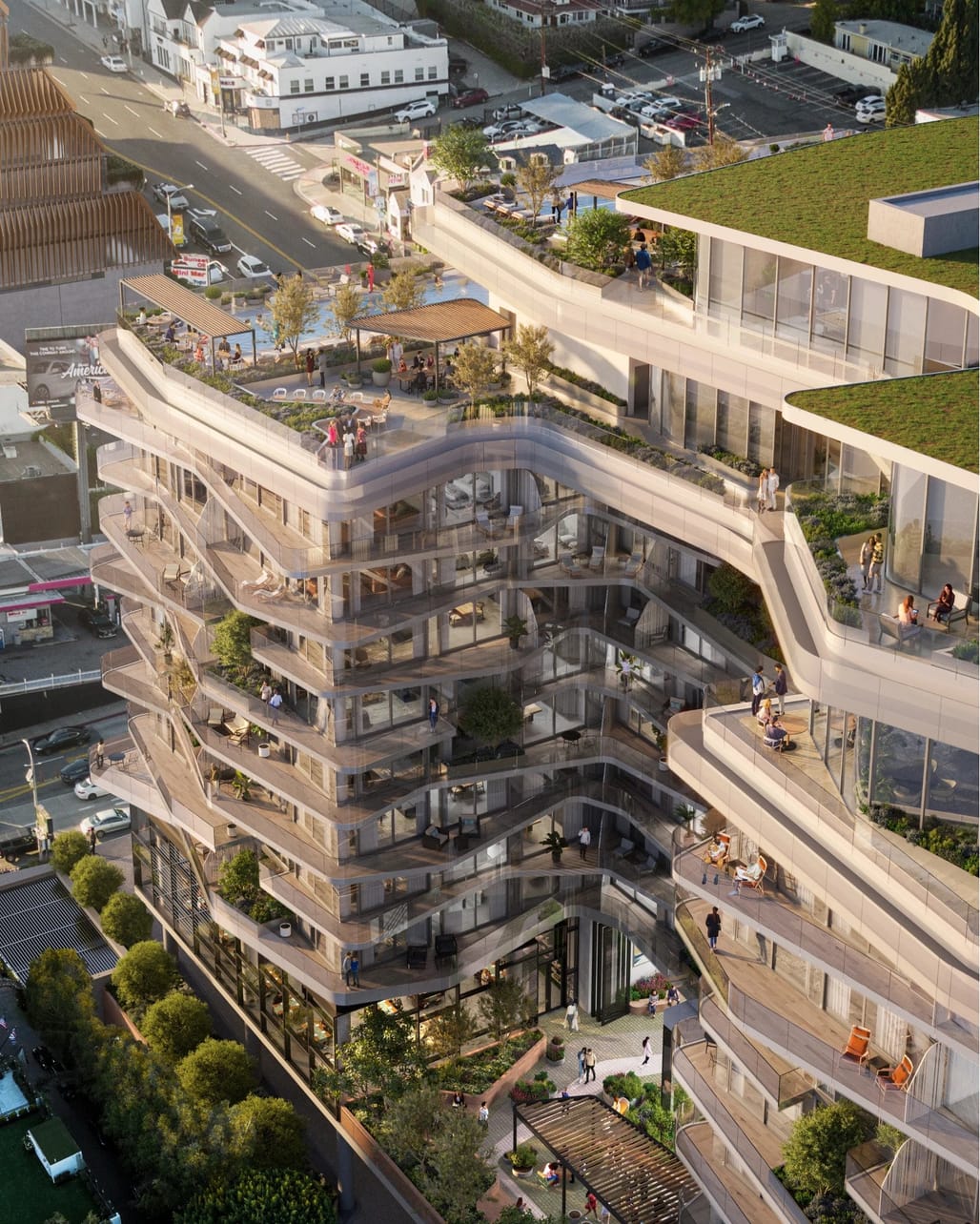 Arquitectonica's 8850 Sunset development gets a revised look | News ...