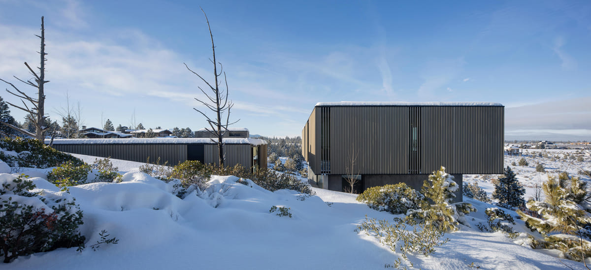 Tetherow Overlook House | Hacker Architects | Archinect
