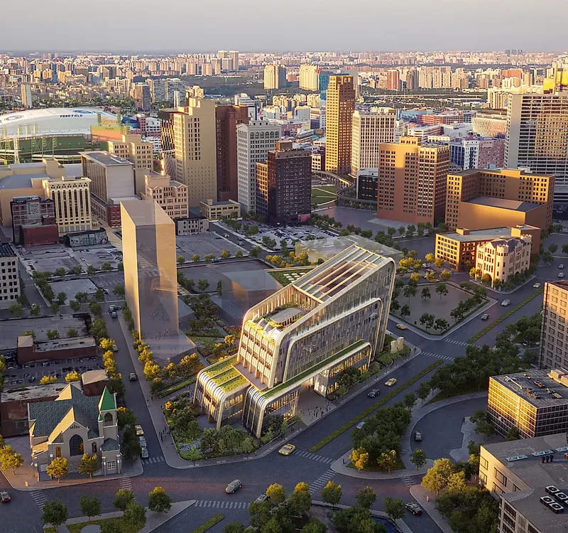 KPF presents Detroit's new University of Michigan Center for Innovation ...