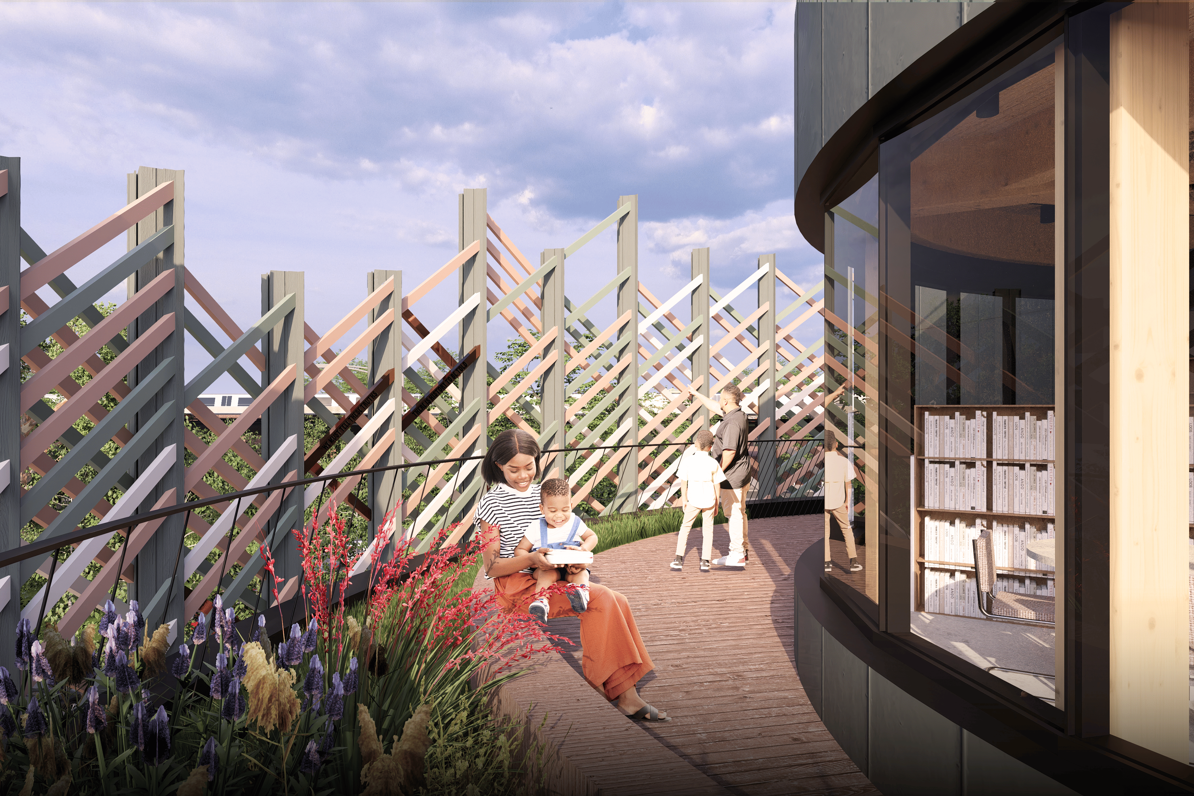 Plans for restorative New Lots Library are unveiled in Brooklyn | News ...