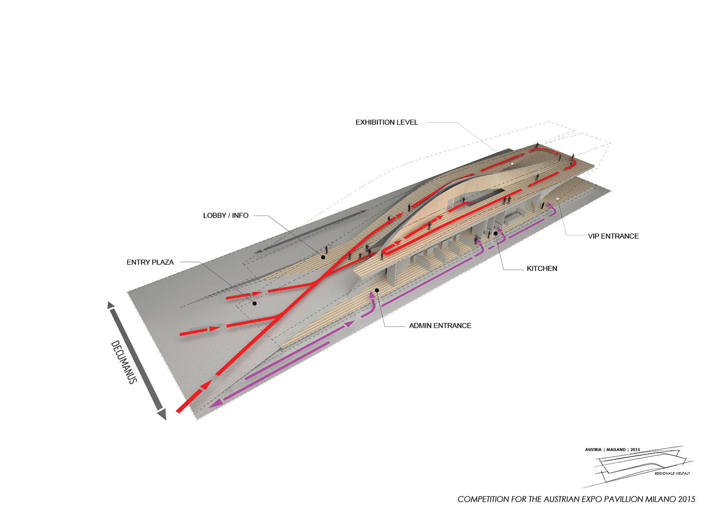 Bence Pap and Mario Gasser's 4th prize Austrian Pavilion entry for 2015 ...