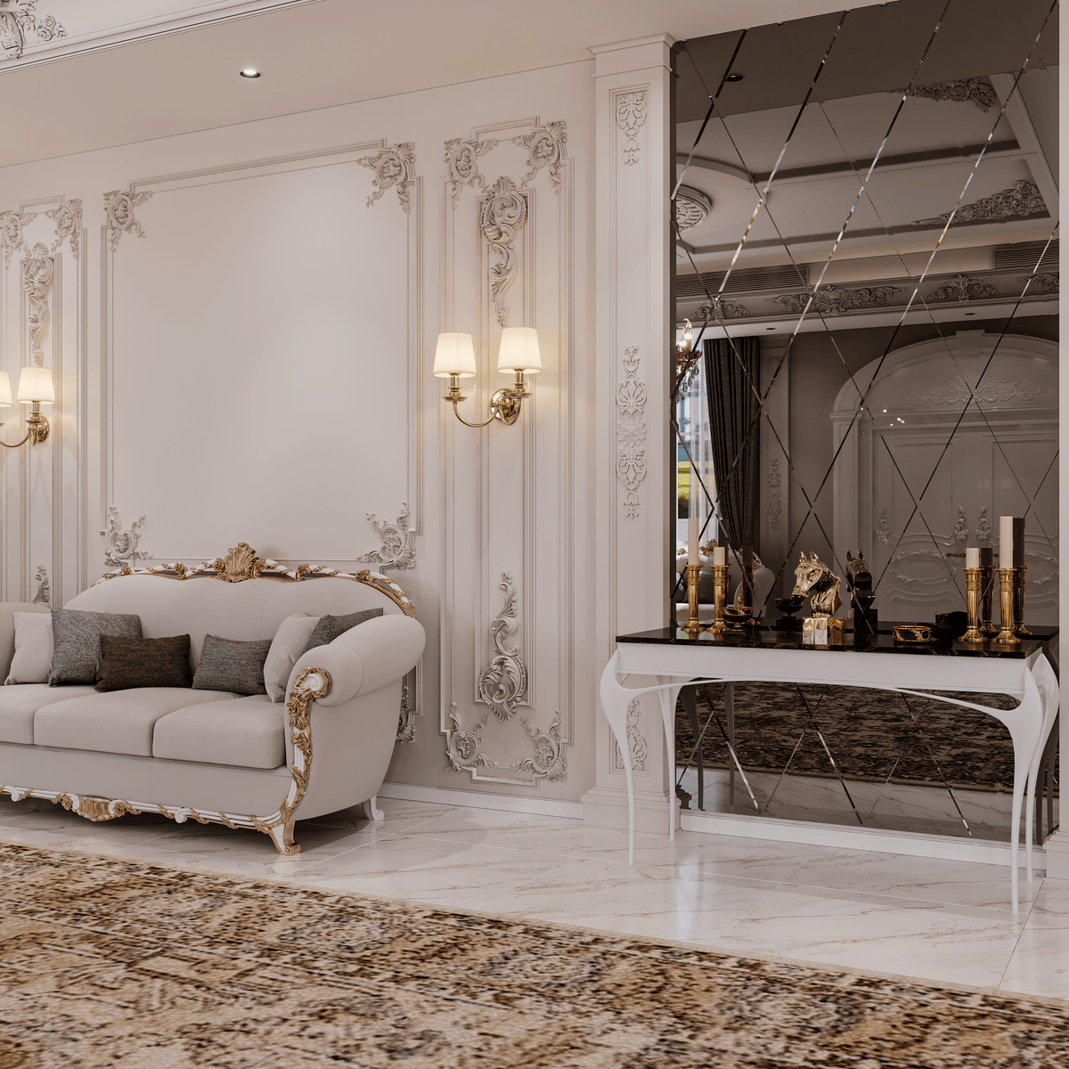 Classical Arabic Majlis | Luxury Residential Interior | Rady Interior ...
