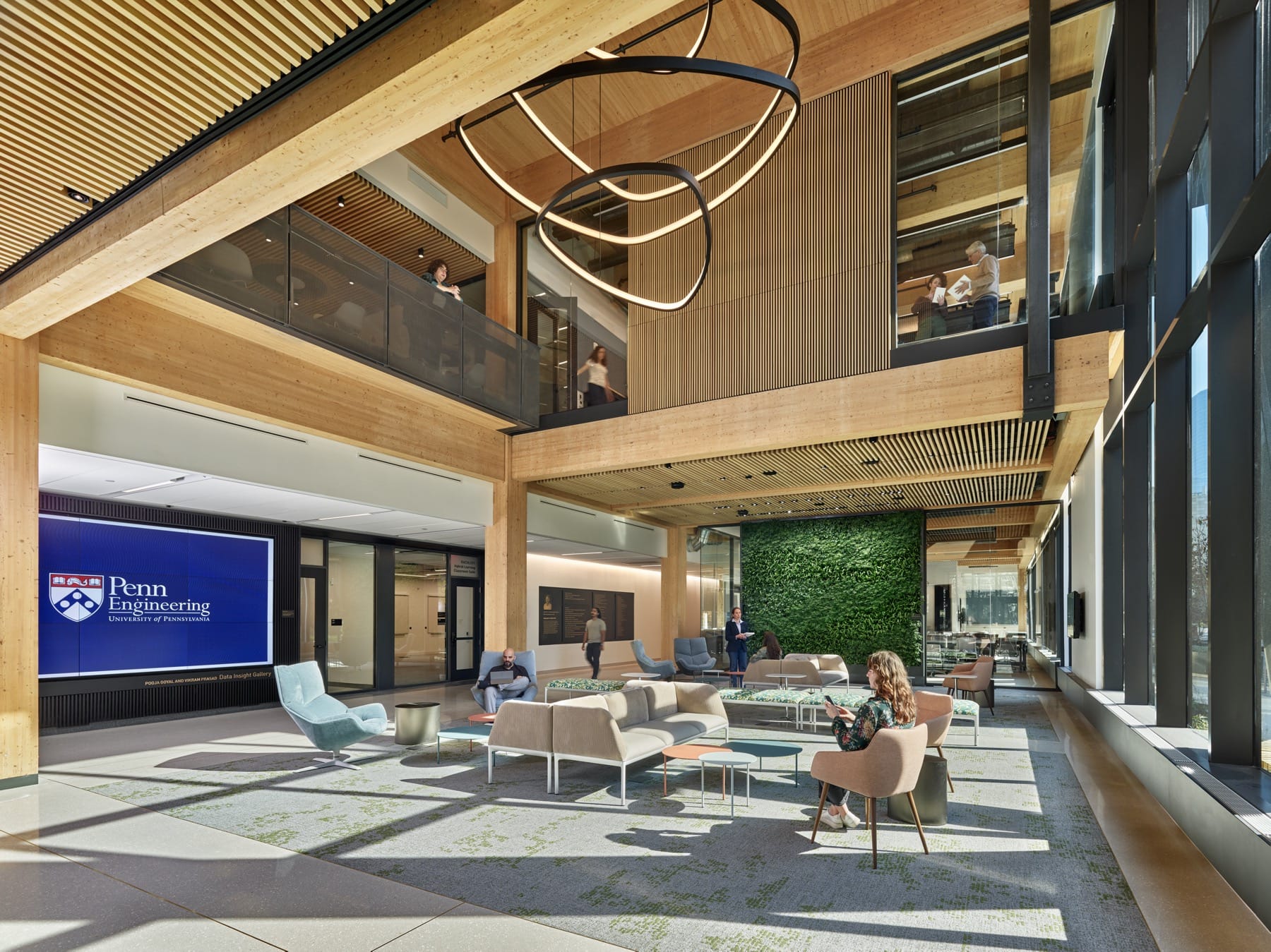 Tallest mass timber academic building on the East Coast completed for ...