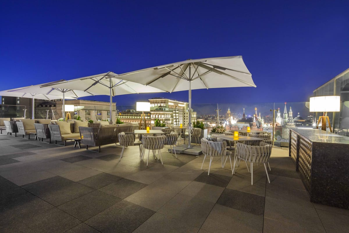 The Ritz Carlton Moskau / O2 Lounge Terrace | destilat Design Studio ...