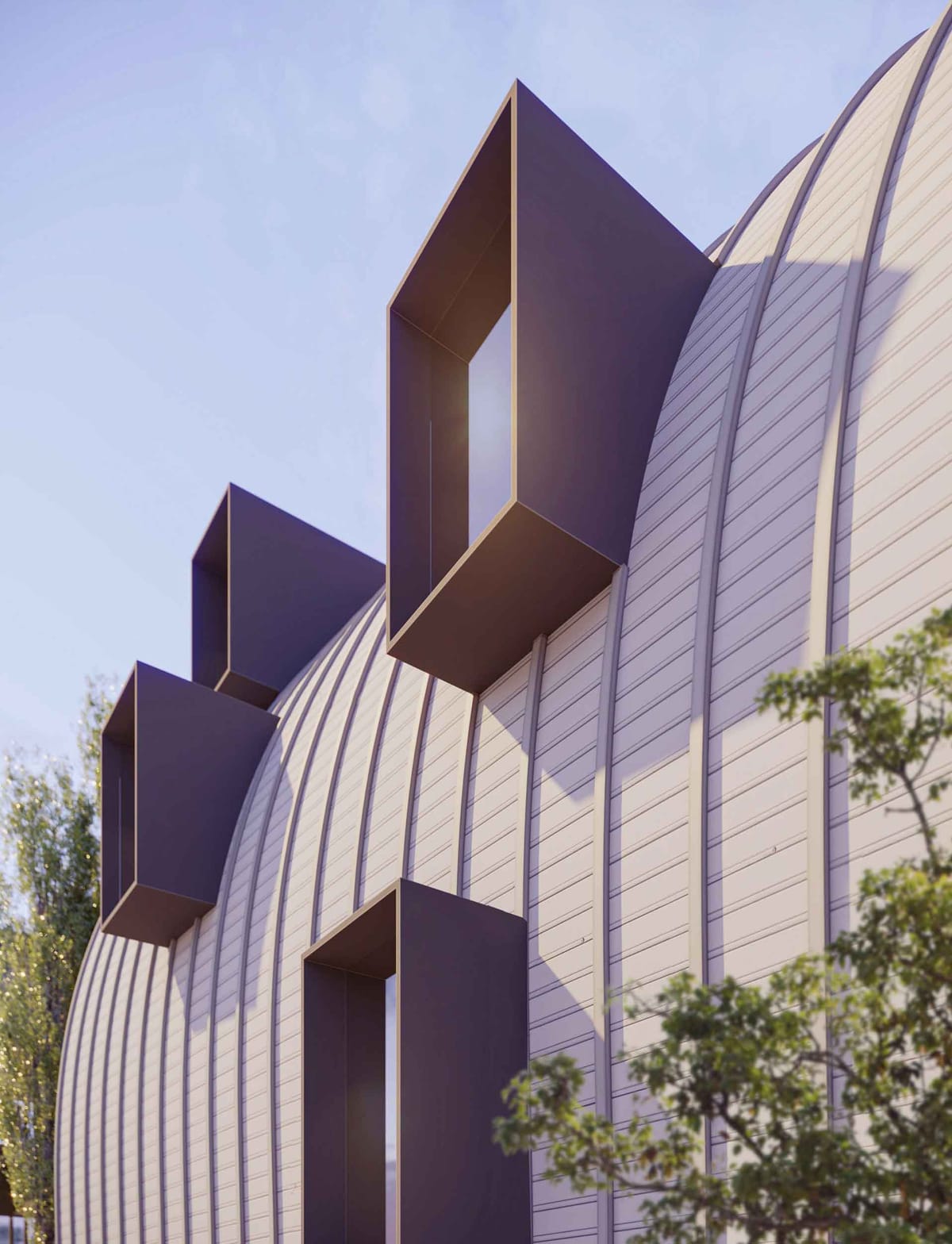 Administrative Building of ‘Aban’ Factory | Ashari Architects | Archinect