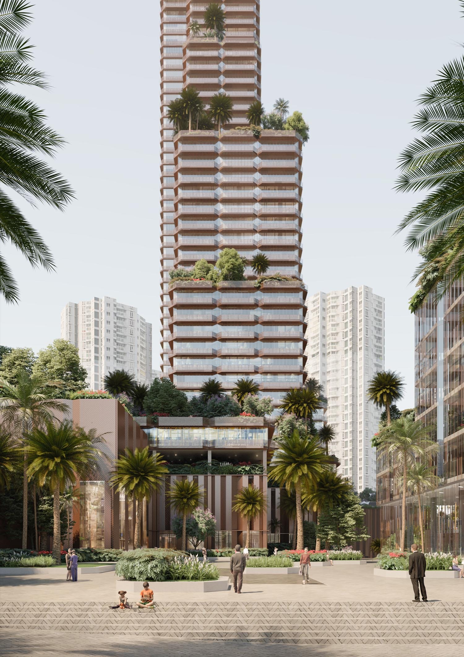 Konka mixed-use | Mecanoo | Archinect