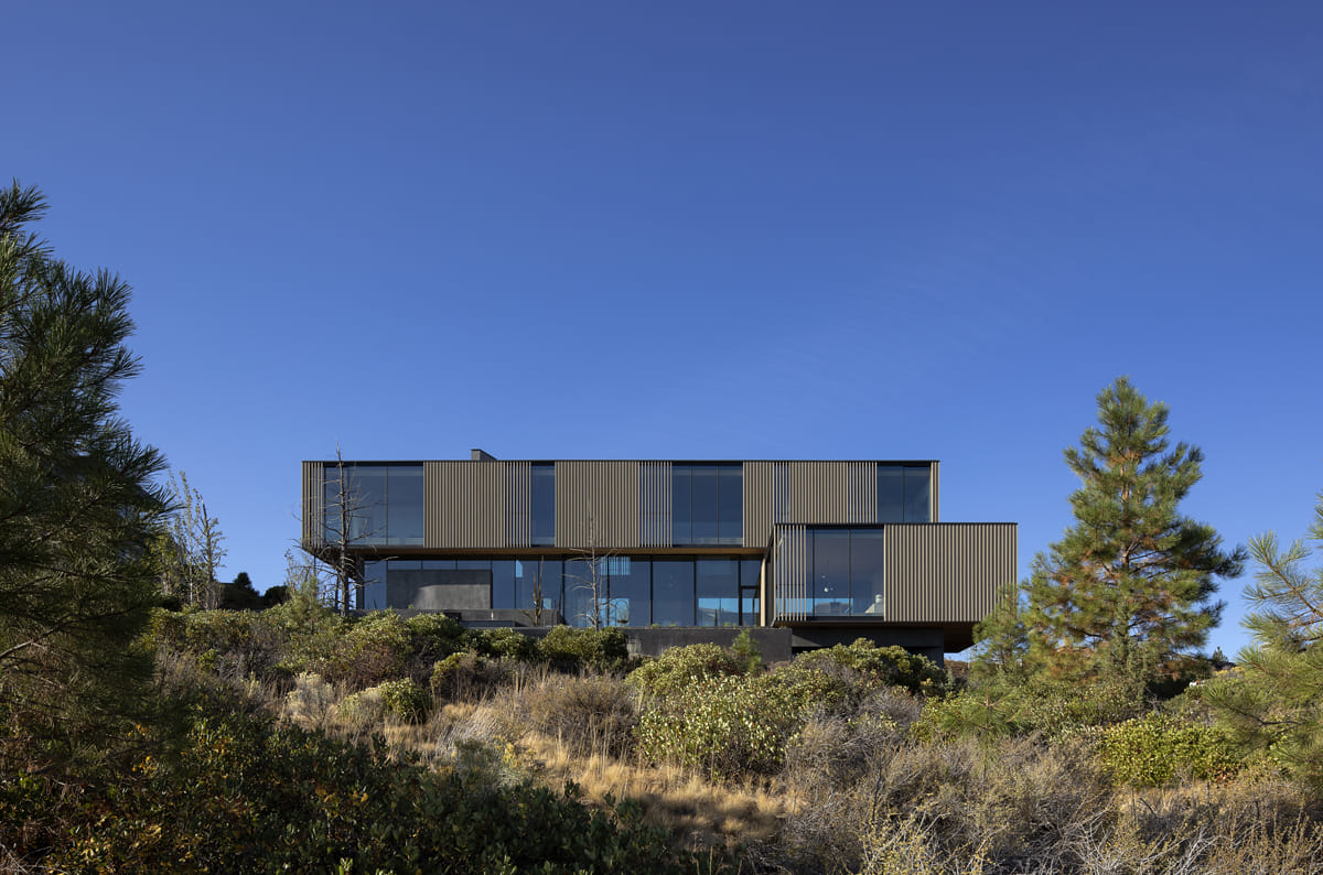 Tetherow Overlook House | Hacker Architects | Archinect