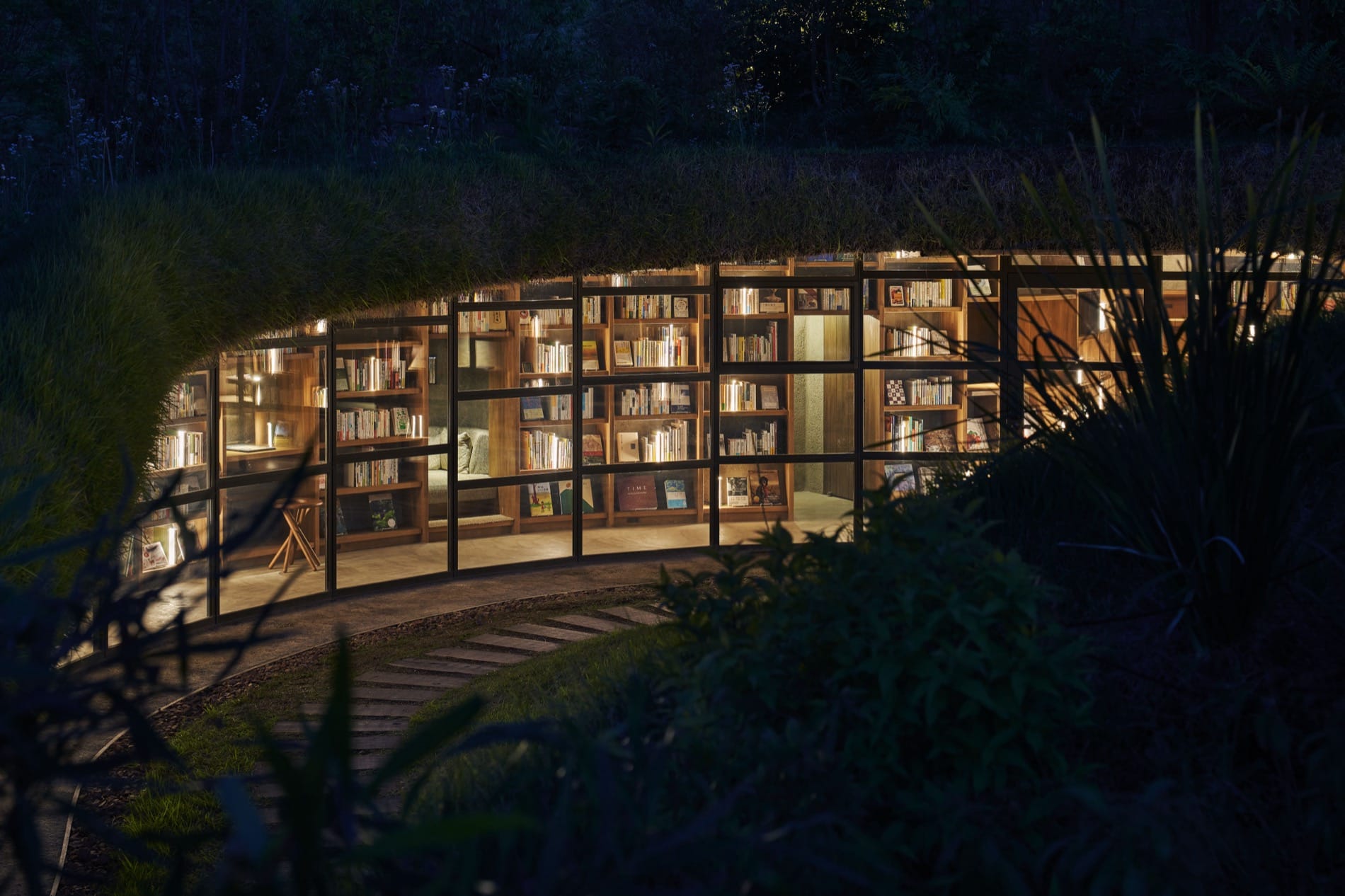 A submerged Japanese library by Hiroshi Nakamura & NAP as a ‘tranquil ...