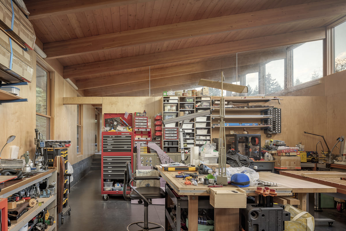 French Creek Workshops House | Wittman Estes | Archinect