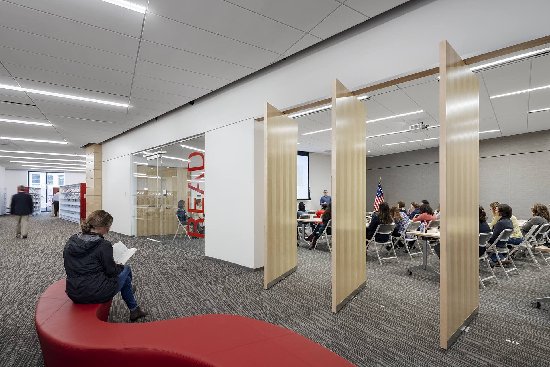 HGA-designed Brambleton Library, Providing Loudoun County, VA with a ...