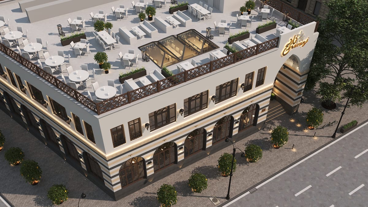 Naranj Restaurant Architectural Design | Hala Habboub | Archinect