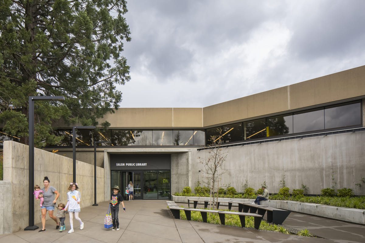 Salem Public Library | Hacker Architects | Archinect