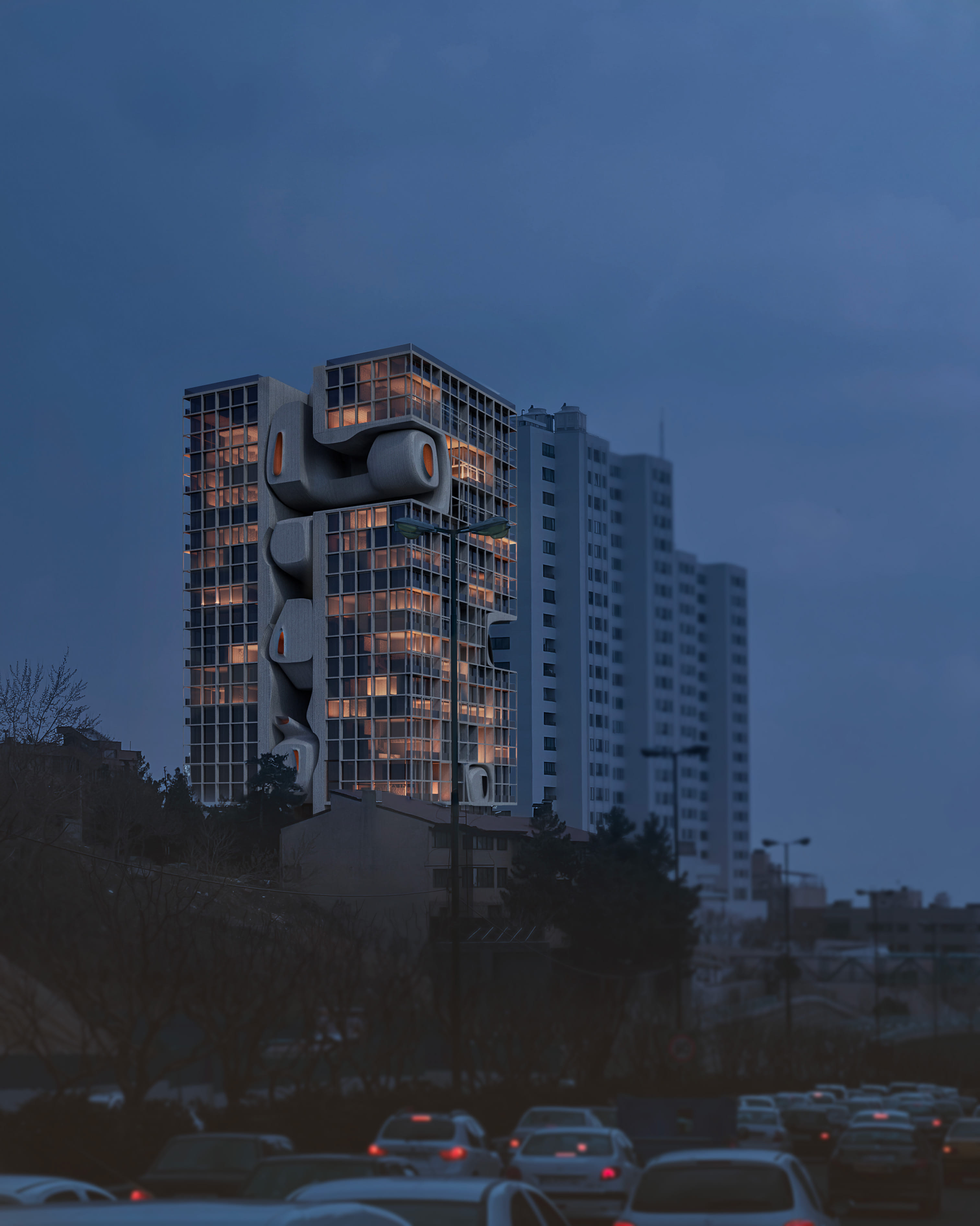 Object Beyond House | Kalbod Design Studio | Archinect