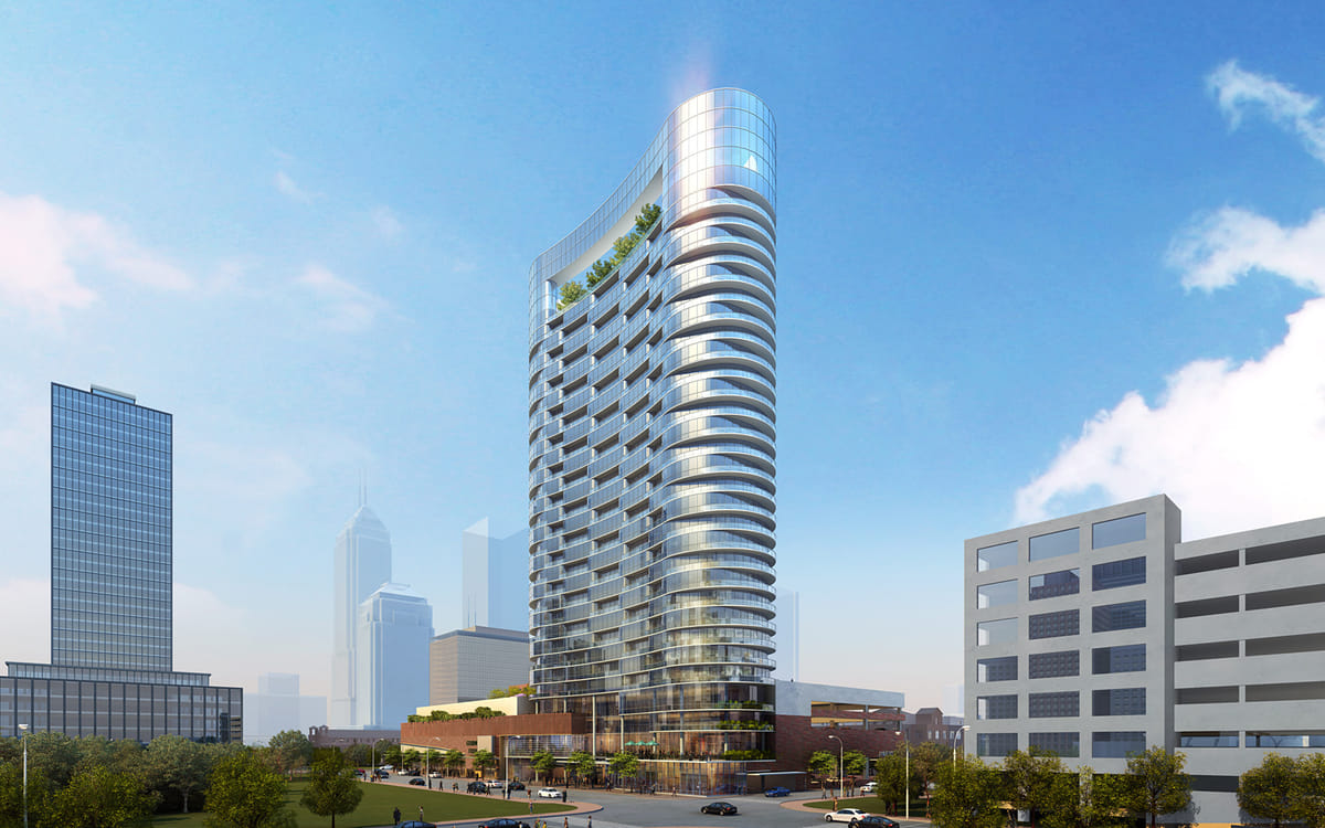 RTKL Gets to Design a 28-story Tower in Indianapolis | News | Archinect