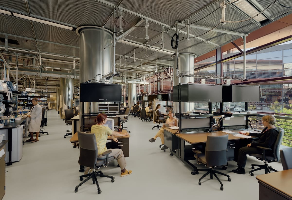 James H Clark Center | Foster + Partners | Archinect