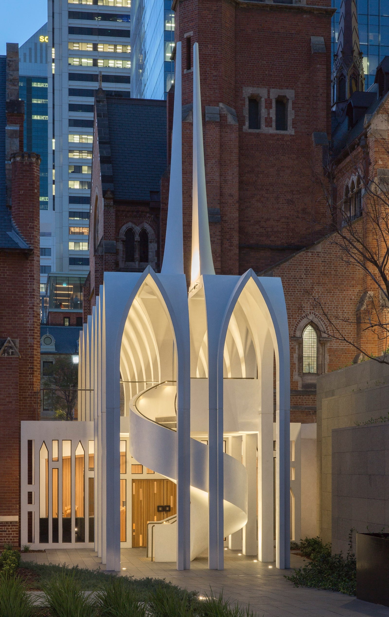 Palassis Architects' cathedral-like Cadogan Song School in Perth