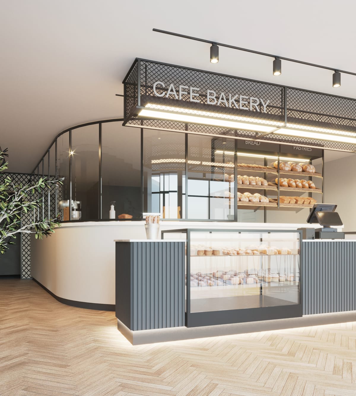 Bakery Interior Design | Hala Habboub | Archinect