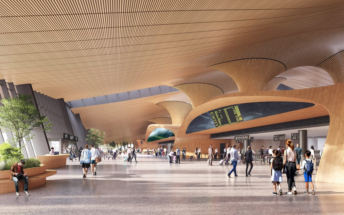 Lishui Airport | Alan Rodriguez Carrillo | Archinect