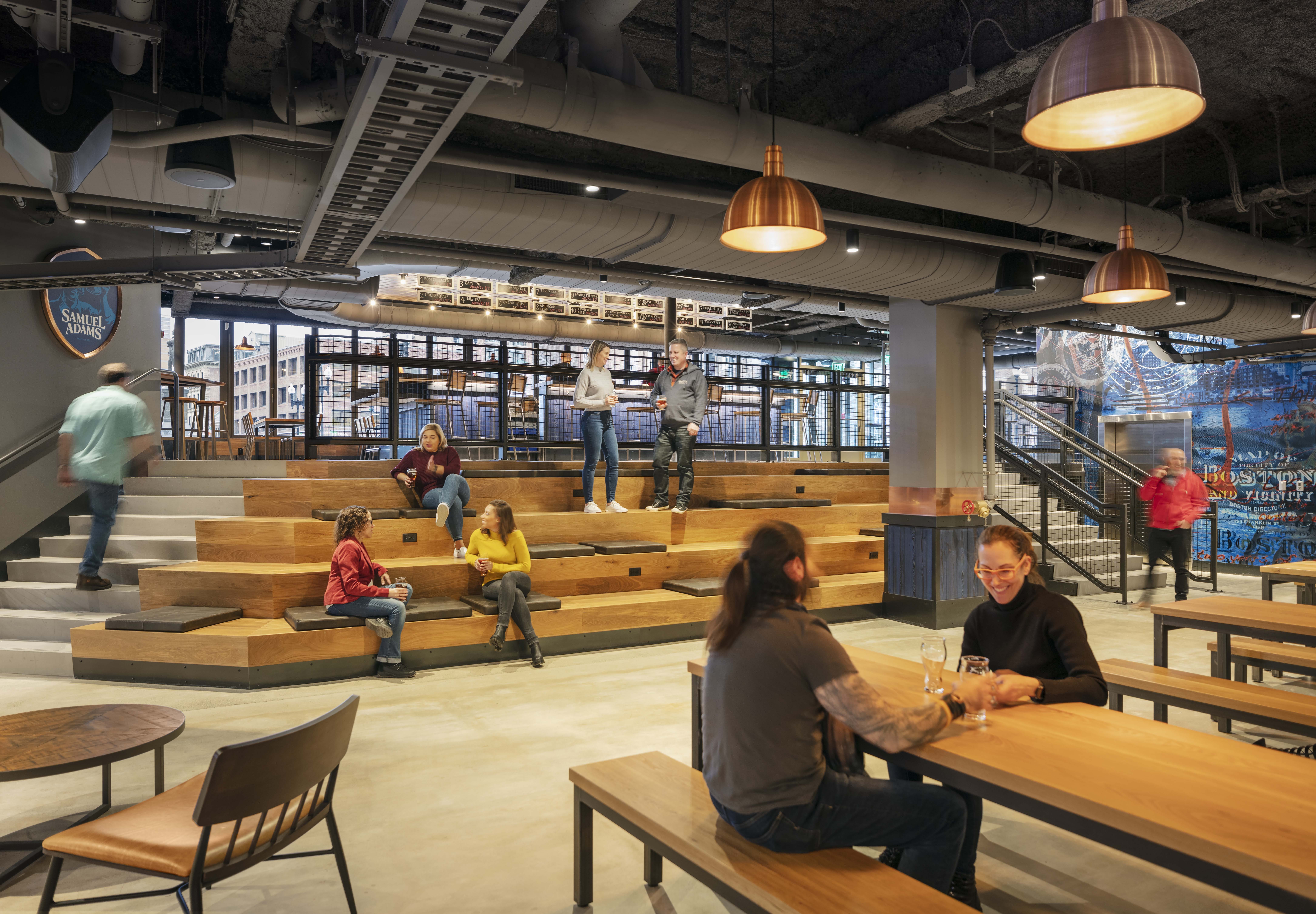 Samuel Adams Boston Tap Room | Bergmeyer | Archinect