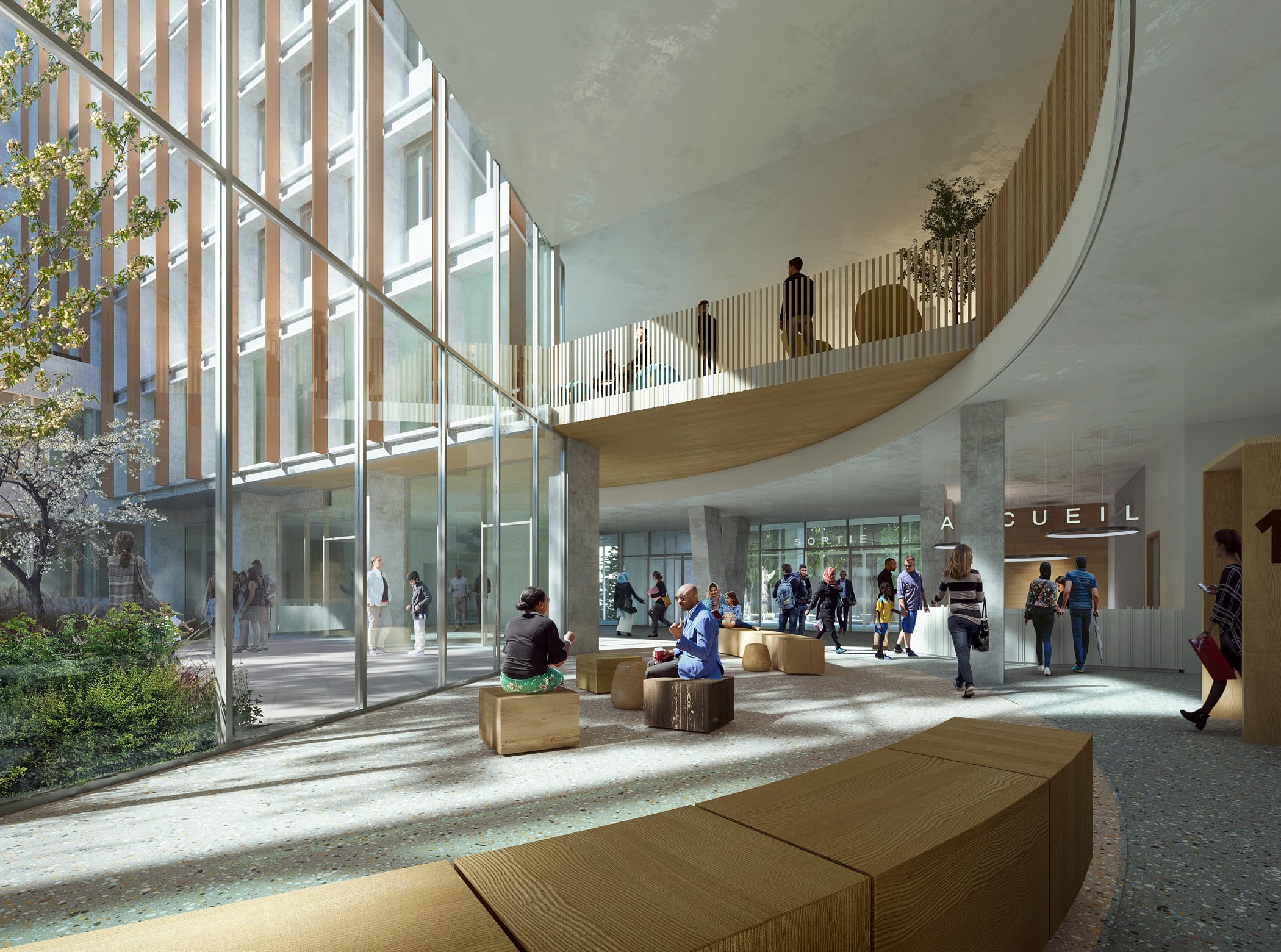 Snøhetta's design for a new French asylum court seeks to offer ‘a place ...