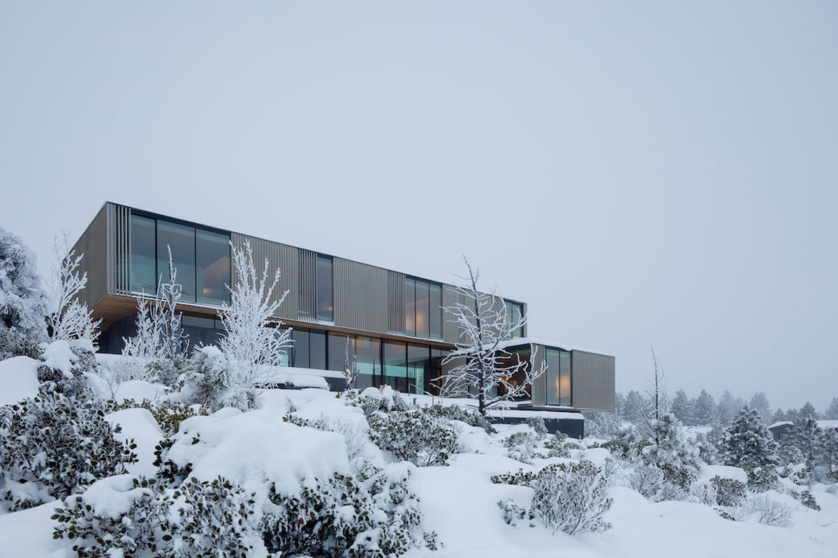 Tetherow Overlook House | Hacker Architects | Archinect