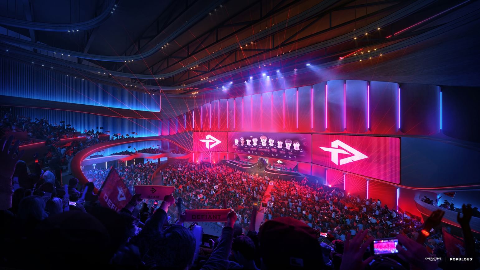 Populous announces a new esports arena and NFT collection in its ...