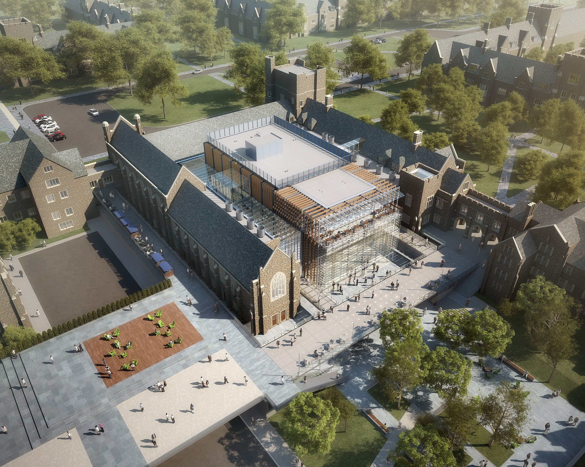 Duke University West Campus Union Renovation | Grimshaw | Archinect