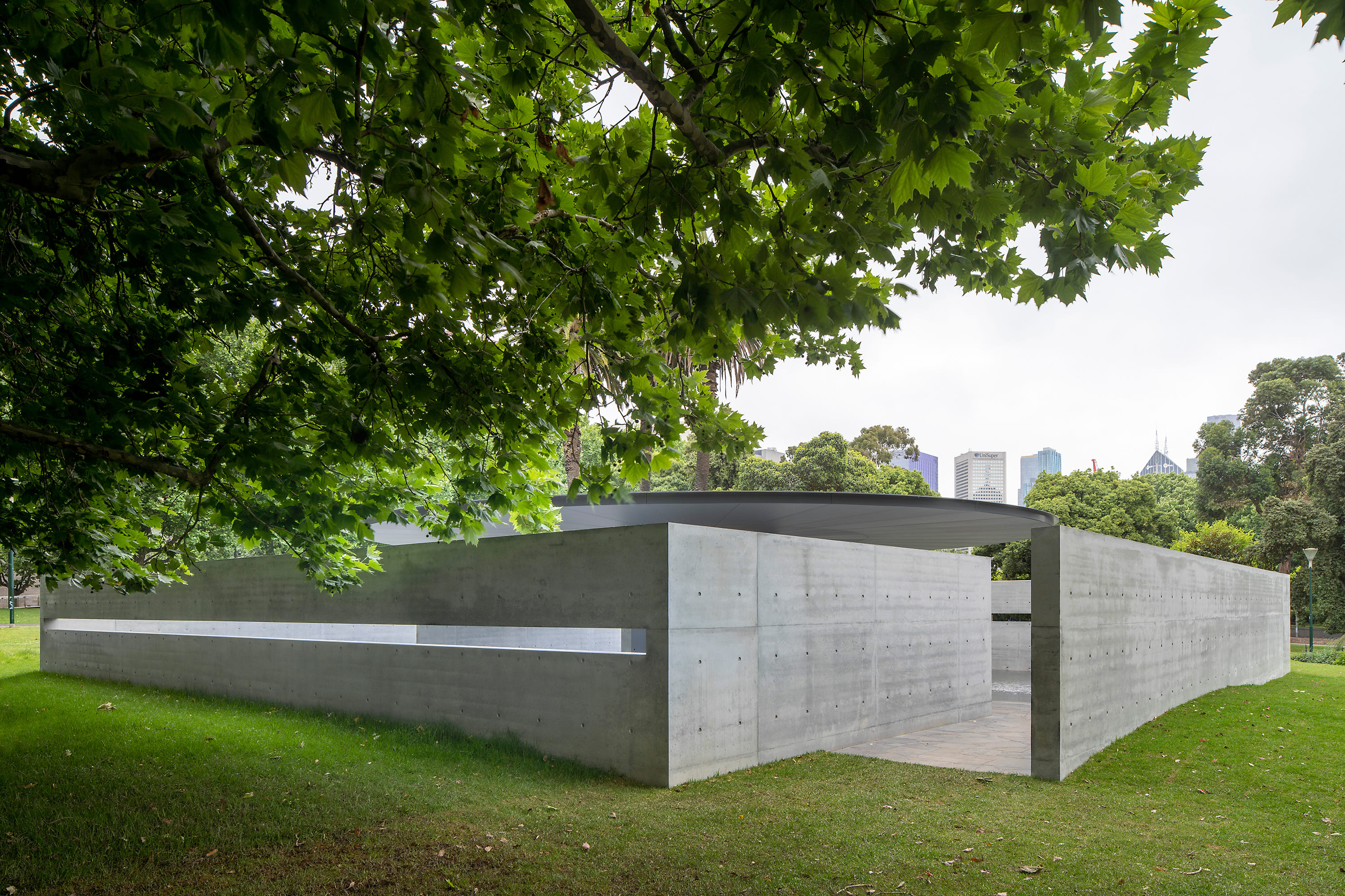 Tadao Ando's MPavilion opens in Melbourne | News | Archinect