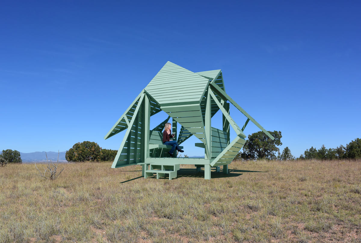 The Unfolded Cube Pavilion | michael jantzen | Archinect