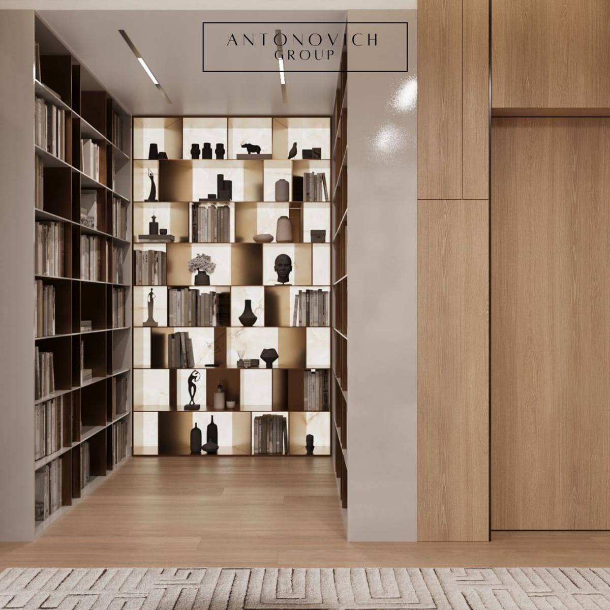 Productivity Redefined: Home Office Design & Fit-Out by Antonovich Group | Luxury Antonovich ...