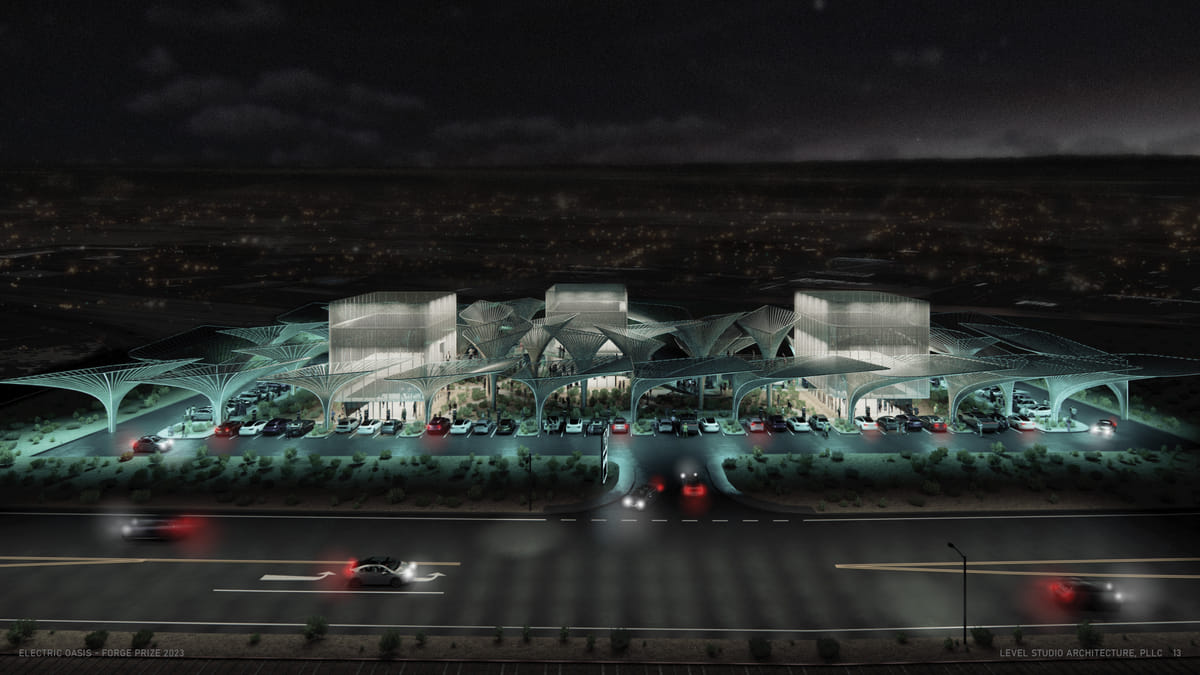 2023 FORGE PRIZE: ELECTRIC OASIS | Level Studio | Archinect