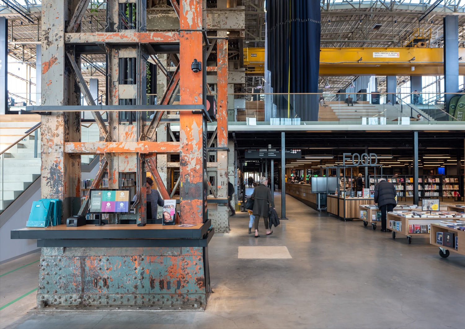 LocHal Library Interior Design by Mecanoo | Mecanoo | Archinect