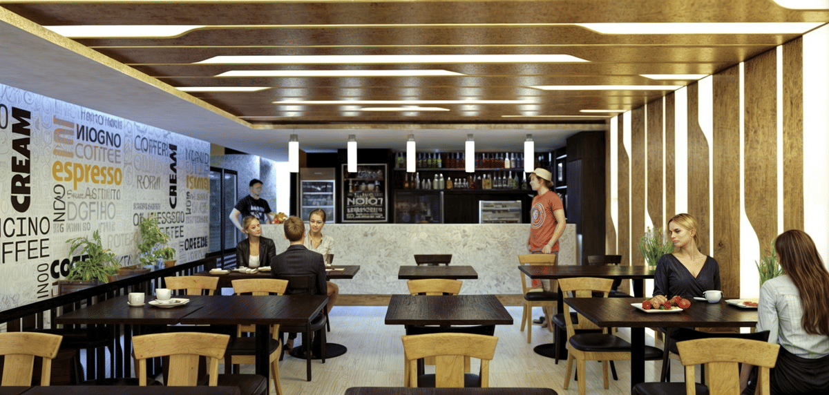 Resto-bar concept design, AR | Mariano Scaraffia | Archinect