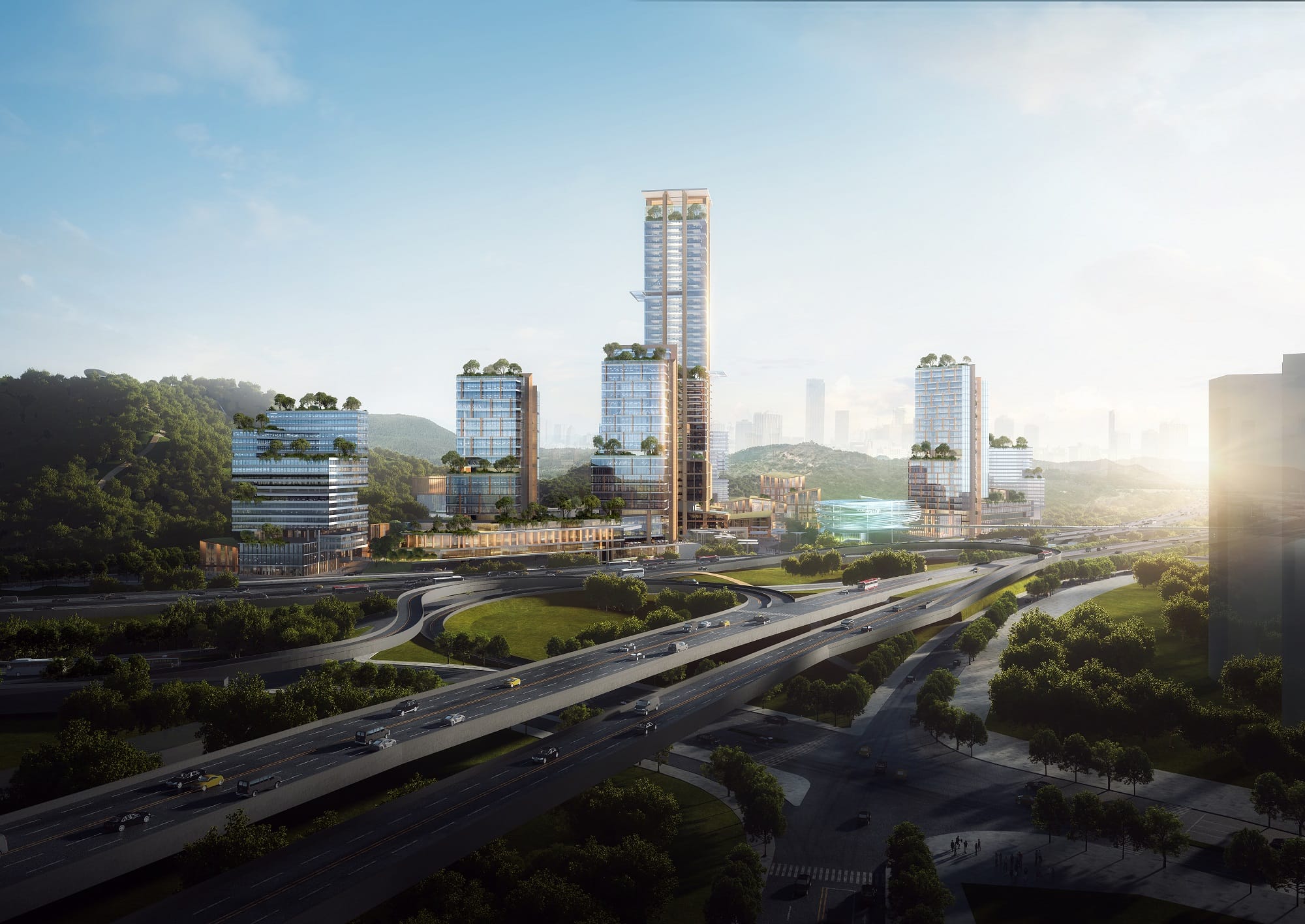Aedas-designed low-carbon collaborative hub in Shenzhen | Aedas | Archinect